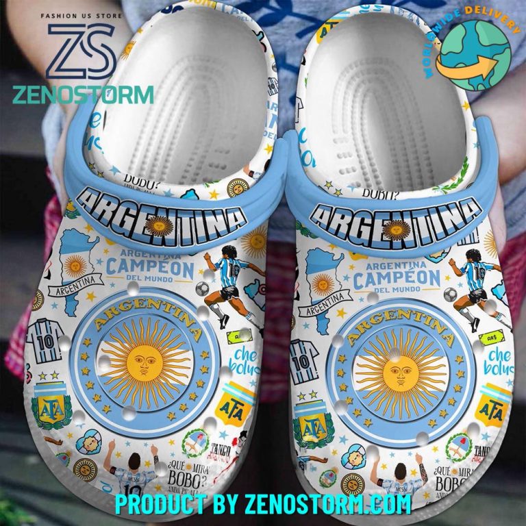 Lionel Messi Footballer Sport Crocs Shoes - Zenostorm