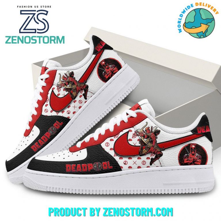 Deadpool Marvel Studio Nike Air Force 1 - Zenostorm