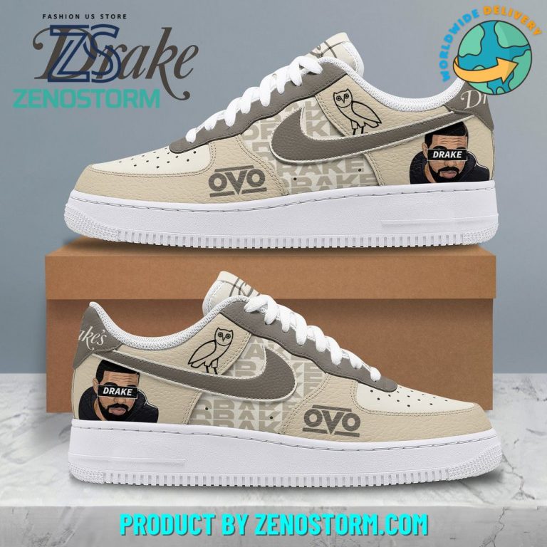 Drake Rapper Limited Edition Nike Air Force 1 - Zenostorm