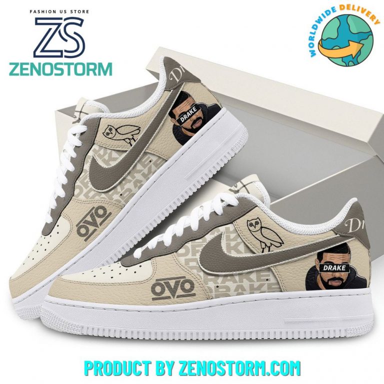 Drake Rapper Limited Edition Nike Air Force 1 - Zenostorm
