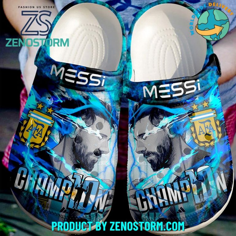 Lionel Messi Footballer Sport Crocs Shoes - Zenostorm