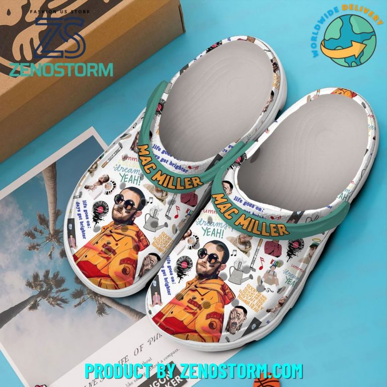 Mac Miller American Rapper Crocs - Zenostorm