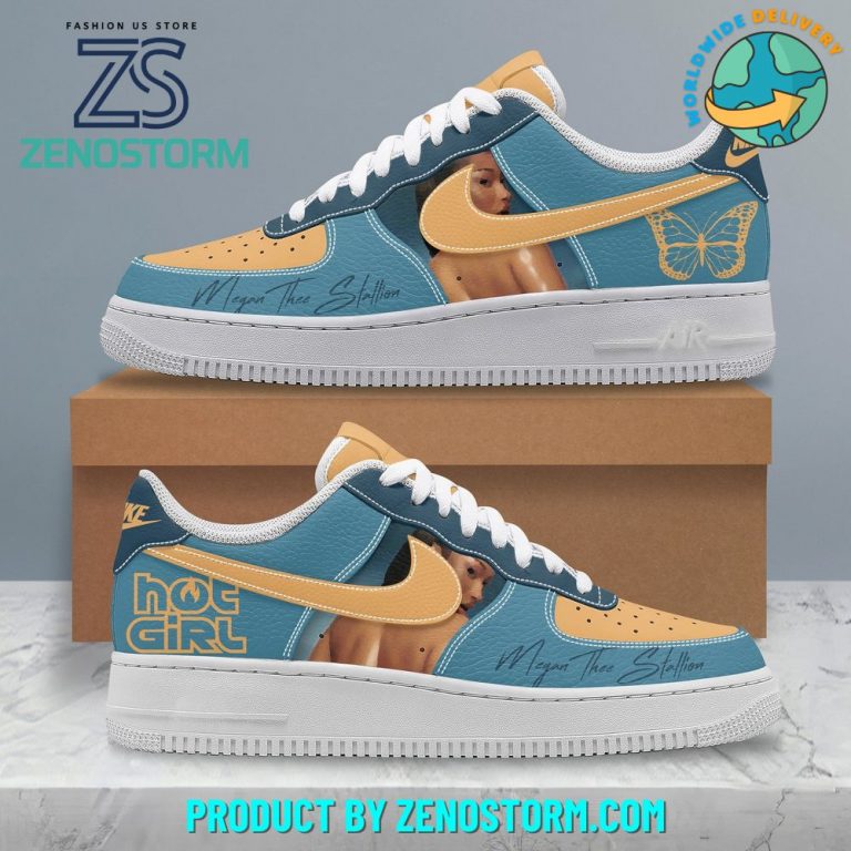 Megan Thee Stallion American Rapper Nike Air Force 1 - Zenostorm