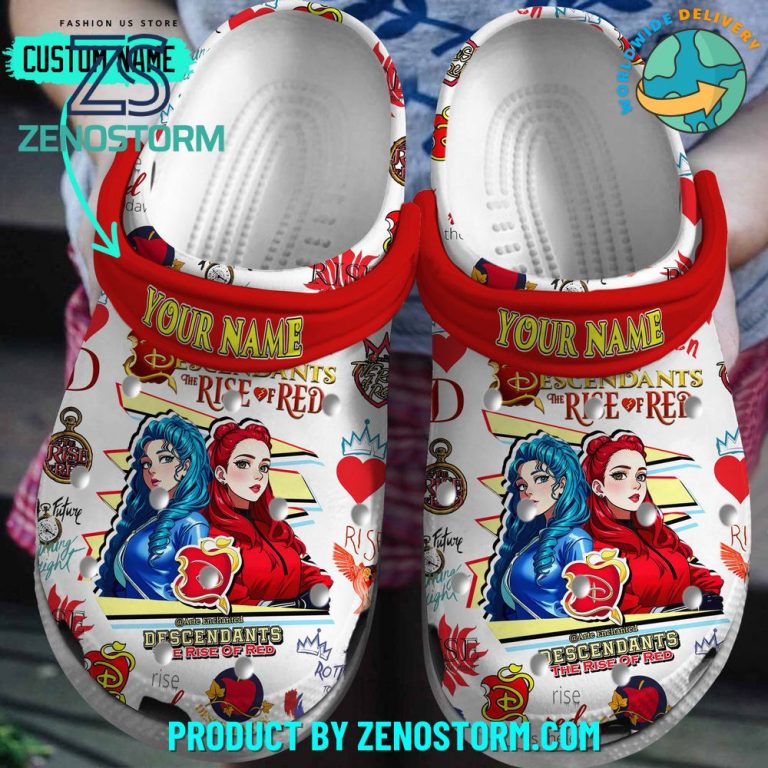 Descendants The Rise Of Red Limited Edition Crocs - Zenostorm