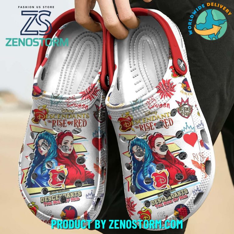 Descendants The Rise Of Red Limited Edition Crocs - Zenostorm