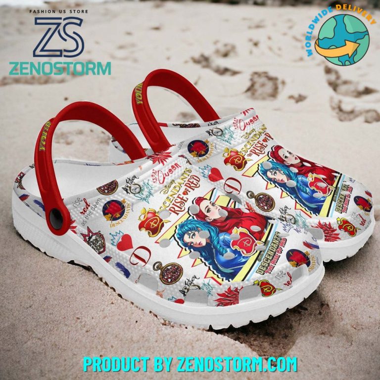 Descendants The Rise Of Red Limited Edition Crocs - Zenostorm
