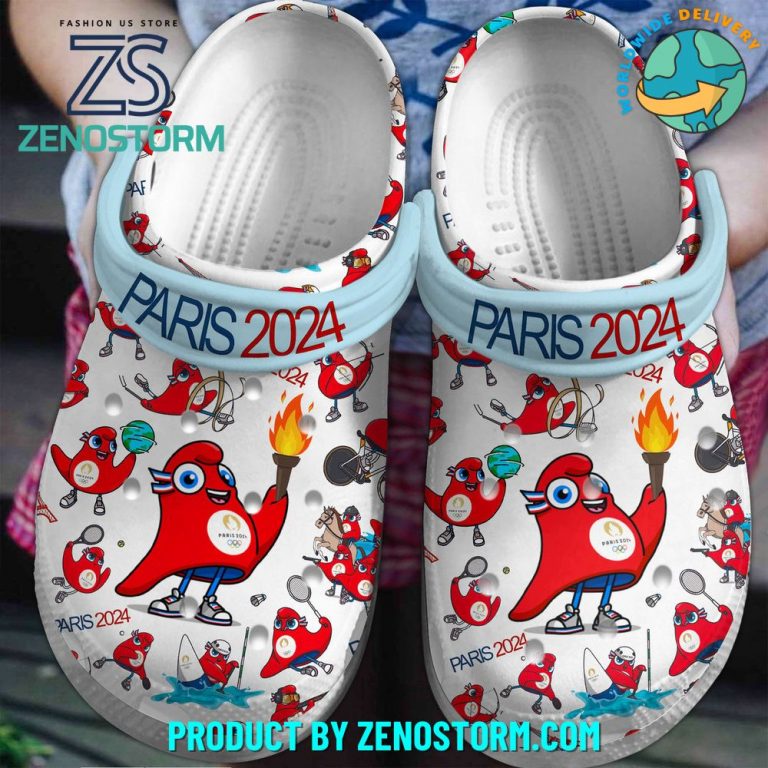 Olympic Paris 2024 Limited Edition New Crocs - Zenostorm