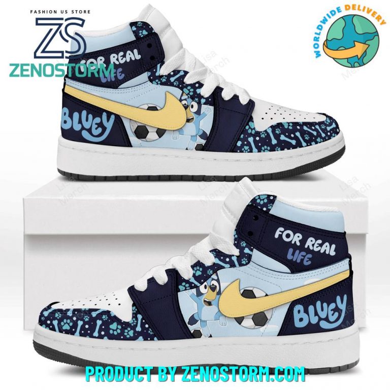 Bluey For Real Life Premium Nike Air Jordan 1 - Zenostorm