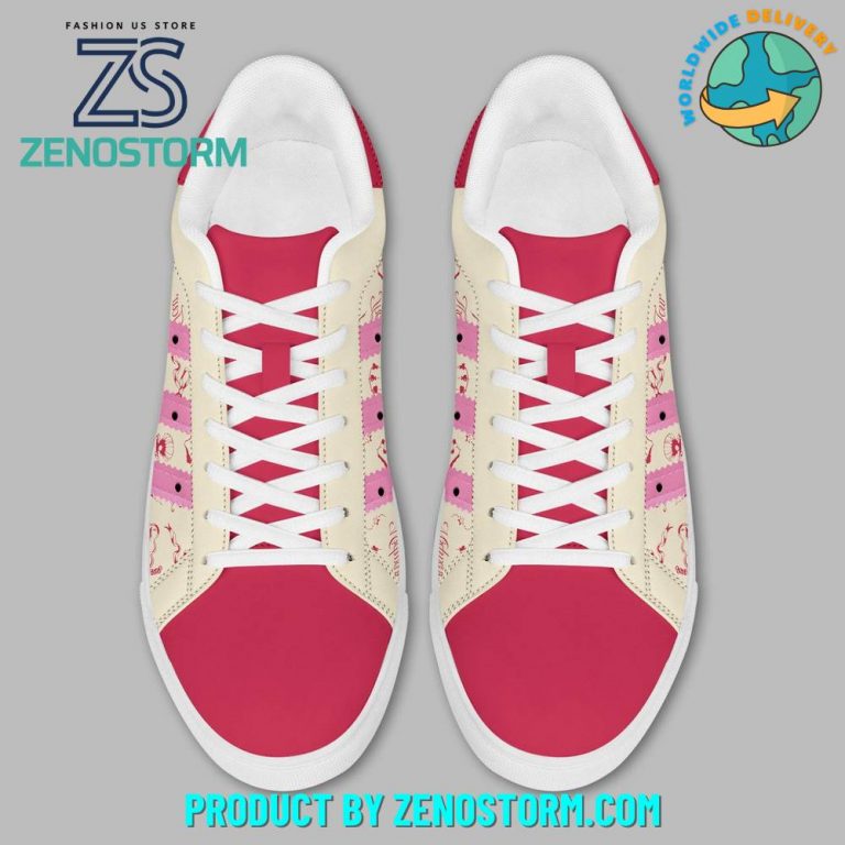 Chappell Roan Pink Pony Limited Edition Stan Smith Shoes - Zenostorm