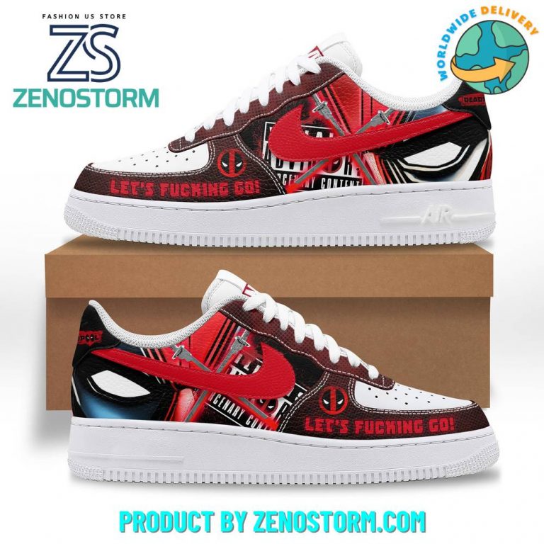 Deadpool 2024 Premium Nike Air Force 1 - Zenostorm