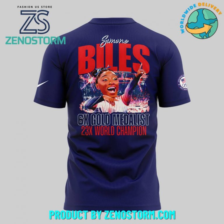 Olympic Paris 2024 Simone Biles The Goat Nike Shirt - Zenostorm
