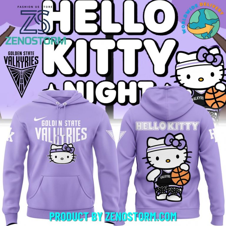 Golden State Valkyrie x Hello Kitty 2024 Hoodie, Pants, Cap - Zenostorm