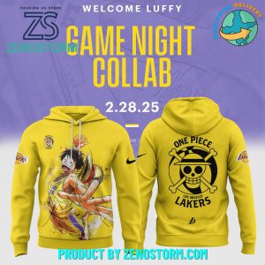 Los Angeles Lakers x One Piece Collab Hoodie Set 2025 - Zenostorm