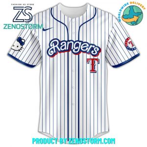 Texas Rangers MLB x Hello Kitty Night Jersey 2025 - Zenostorm